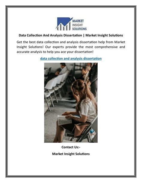 Ppt Data Collection And Analysis Dissertation Market Insight