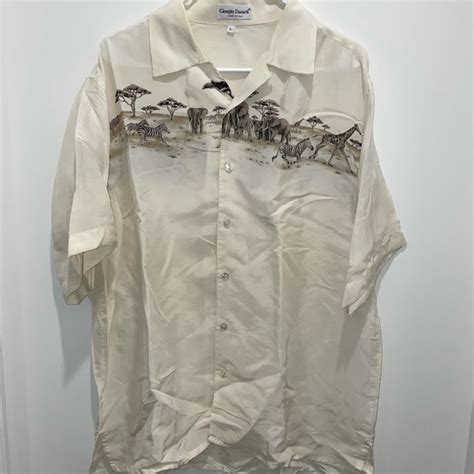 Shirts Giorgio Danieli Safari Shirt Poshmark