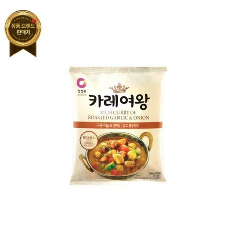 청정원 카레여왕 구운마늘 양파 108g 8개 티몬