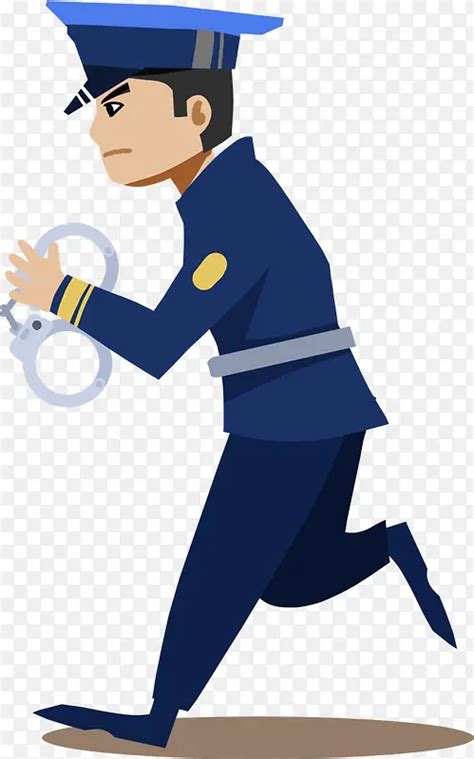 卡通警察抓捕png图片素材下载图片编号yjkorbjr 免抠素材网