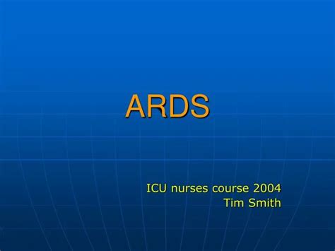 Ppt Ards Powerpoint Presentation Free Download Id 1148209