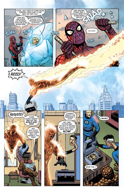Spidey And Torchs Friendship Is So Fun To Watch Over The Years R