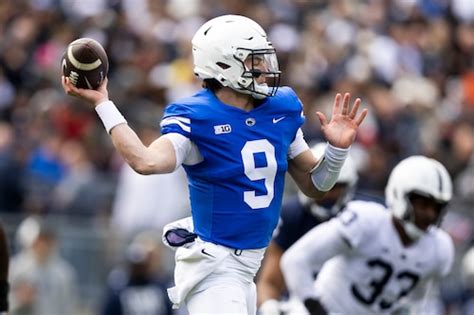 Penn State Football Arrives For 2024 Blue White Game At Beaver Stadium
