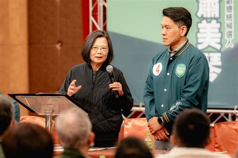 蔡總統出席座談會挺李柏毅 強調左營重要性不能輸 好新聞