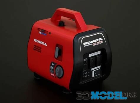 3d Model Portable Mini Generator Pbr