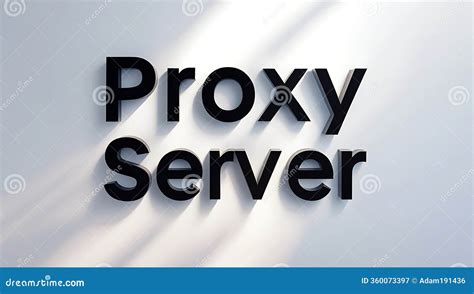 Proxy Server Icon Trendy Proxy Server Logo Concept On White Background