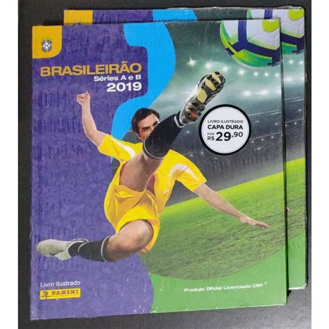 Álbum Campeonato Brasileiro 2019 Capa Dura Shopee Brasil