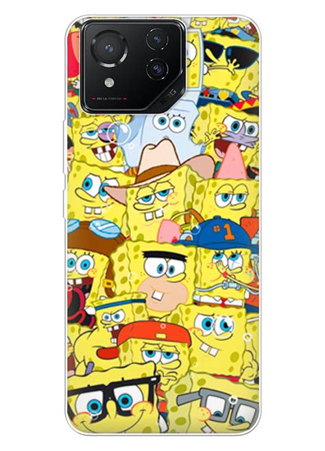 Asus Rog Phone 8 Pro бампер з силікону Spongebob Squarepants Губка