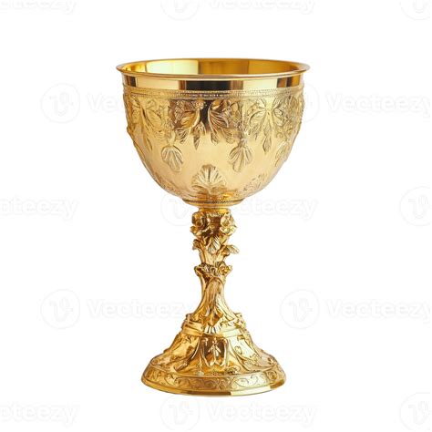 Ornate Gold Chalice Detailed Intricate Design 55453446 Png