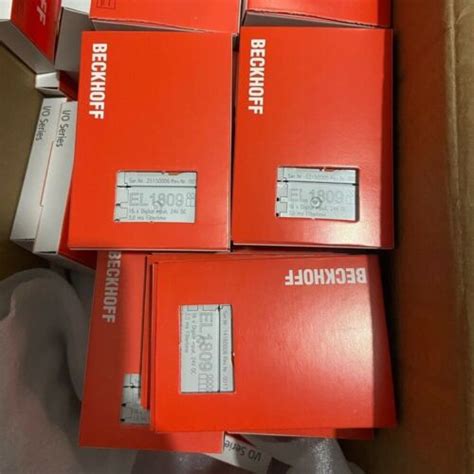 Brand New Beckhoff El1809 Plc Digital Input Module In Box Fast Shipping