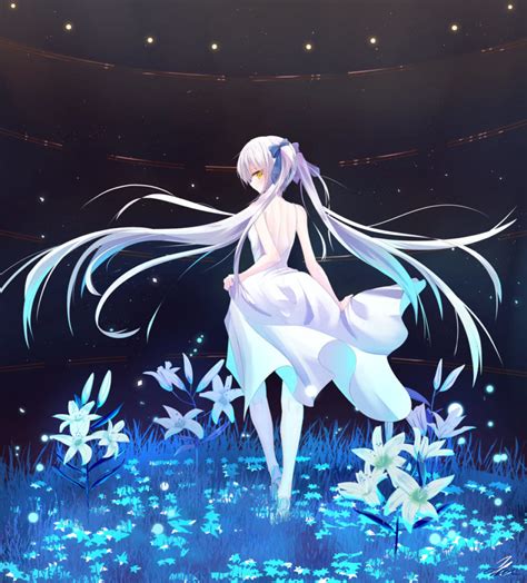 Chica Anime En Vestido 60 Imágenes