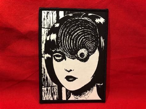 Uzumaki Junji Ito Azami Eyeball Patch Ero Guro Tomie Etsy