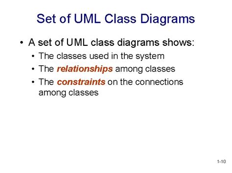 Topic Introduction To Uml Diagrams Objectives