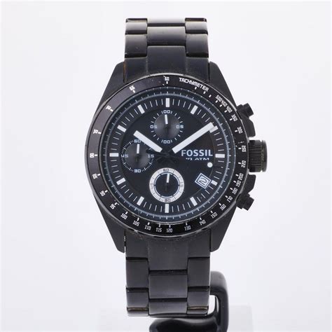 Fossil Decker Chronograph Wristwatch Model Ch2601 Stainless Steel