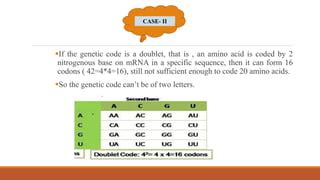 Genetic Code Deciphering Propertie And Code Dictionary PPTX Programming Languages Computing