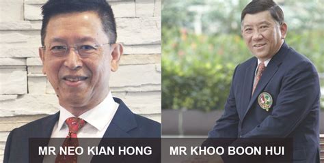 Neo Kian Hong Elected As Chairman Of Singapore Golf Association Singapore News