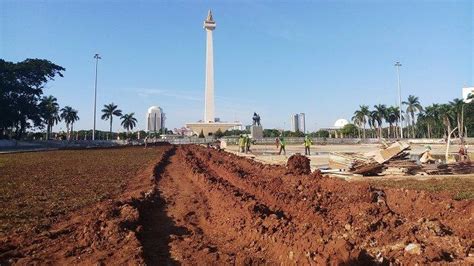 Berharap Proyek Revitalisasi Monas Kembali Dilanjutkan Sekda DKI Mau