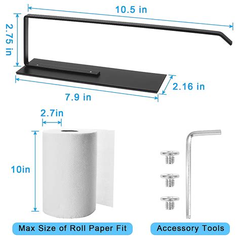 Magnetic Paper Towel Holder Space Saving Organizer