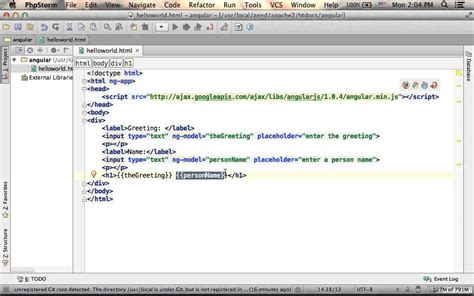 Simple Angularjs Hello World Demo Youtube