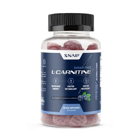 Solaray L-Carnitine 500mg, 60 Ct - Walmart.com
