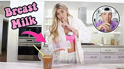 I Put Breast Milk In His Coffee To See If He Notices Youtube