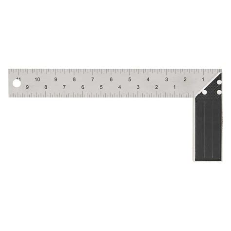 Esquadro Para Carpinteiro Vonder Com Cabo De Alumínio 10 Polegadas Mp