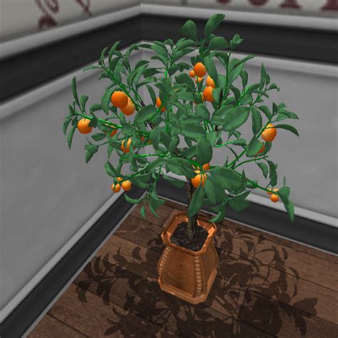 Second Life Marketplace Mini Tangerine