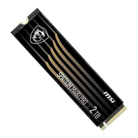 قیمت و خرید اس اس دی 2 ترابایت ام اس آی مدل Spatium M480 Pro Pcie 40 Nvme M2 2280 یاس ارتباط
