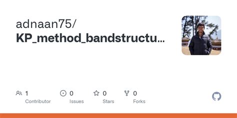 Github Adnaan75kpmethodbandstructuredensityofstates