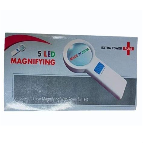 4x Led Lighted Magnifying Glass Lens Diameter 75mm At ₹ 135piece In