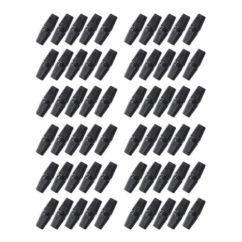 60pcs Plastic Cable Grip Strain Relief Wire Clamp Grandado