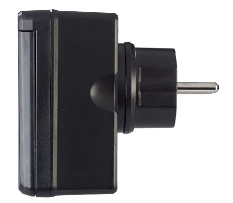 Luminea Home Control Smarte WLAN Outdoor Steckdose SF 570 Avs