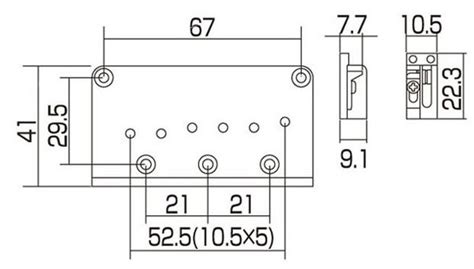 12 String Bridge Fender Style Bridges Bridges Tailpieces