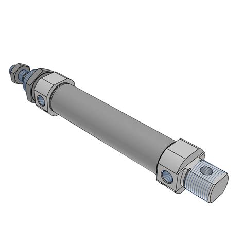 Пневмоцилиндр мини MIC25X80SCAG диаметр 25 мм, ход 80 мм ...