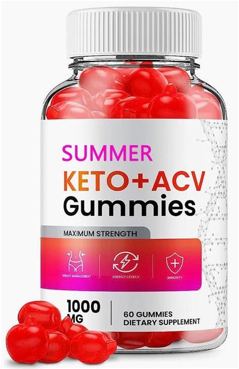 Summer Keto Gummies Medium