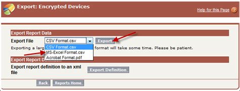 Printing Emailing And Exporting Reports