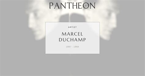Marcel Duchamp Biography Pantheon