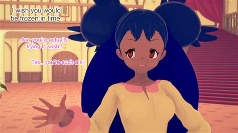Hypnohub Ash Ketchum Aware Black Hair Clothed Dialogue English Text Iris Mustardsauce Pokemon
