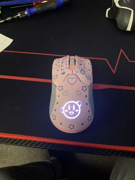 Daughter Wanted A Kirby Mouse So I Figured I Give It A Shot First Time Doing Something Like