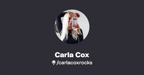 Carla Cox Find Carla Cox Onlyfans Linktree