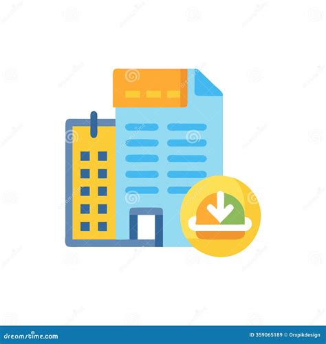 Building Code Compliance Icon For Regulations Stock Illustration