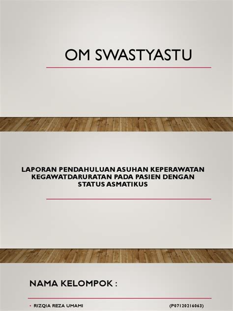 Status Asmatikus Pdf