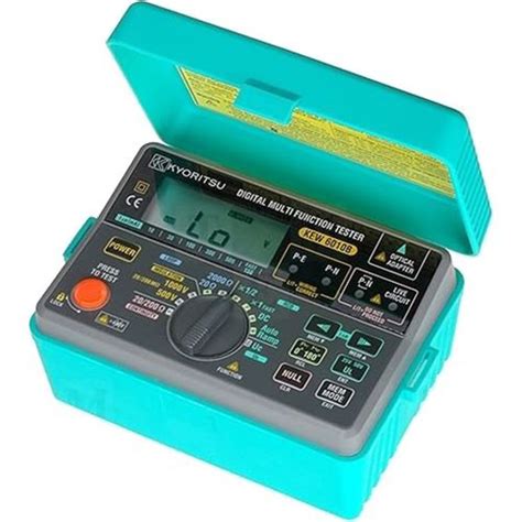 Jual Kyoritsu 6010b Tester Multifungsi Kontinuiti Insulasi Loop Rcd