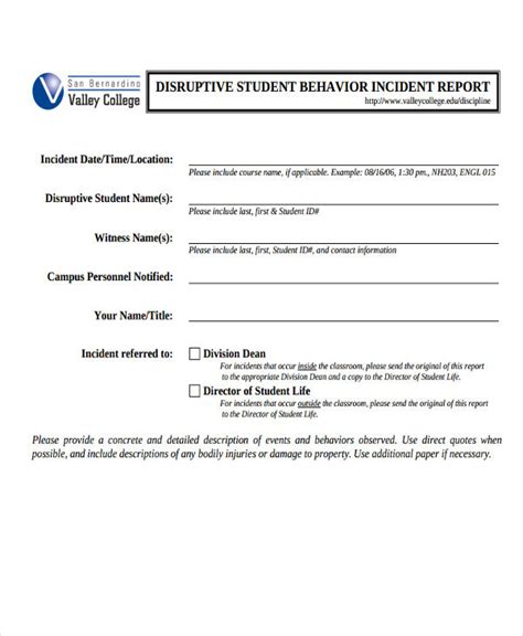 30 Incident Report Template In Pdf