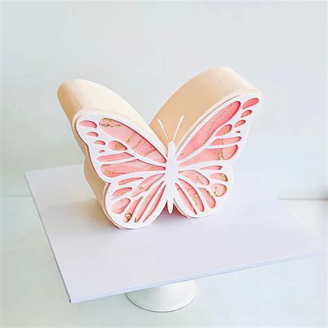Butterfly Acrylic Cake Guides Plates Colorz Lk The Decor Store