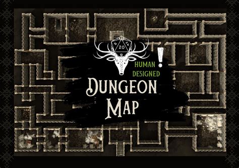 Dungeon Crawl Battle Map Dungeon Map Map Rpg Human Designed Dnd Battle Map Dandd Digital Map Not