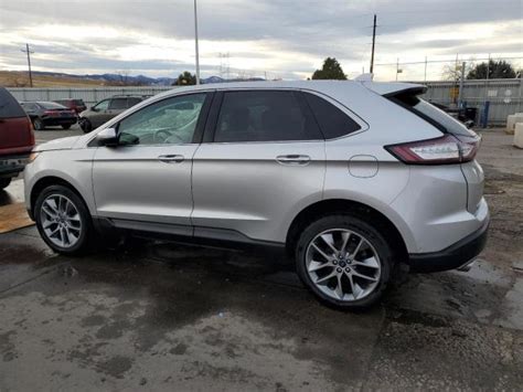 2016 Ford Edge Titanium Photos Co Denver South Repairable Salvage