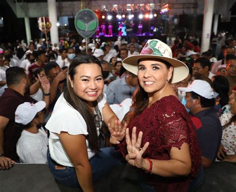 Encabezan Mara Y Silvia Visita De Agradecimiento Con Familias De Tulum
