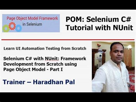 Selenium C Nunit Automation Framework Development From Scratch