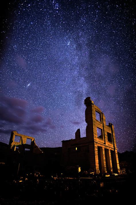 Rhyolite Ghost Town Night